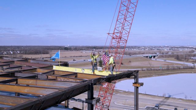 Crown Point Hospital Marks Construction Milestone – Inside INdiana Business