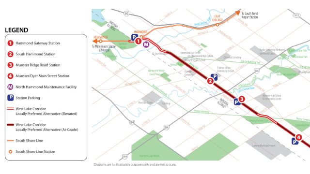 South Shore Line testing first segments of new track in northwest ...