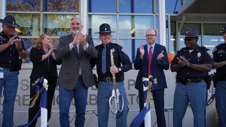 Indiana State Police celebrates completion of $30M Lowell post, lab ...