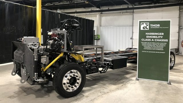 Thor receives first chassis for electric RV development – Inside ...