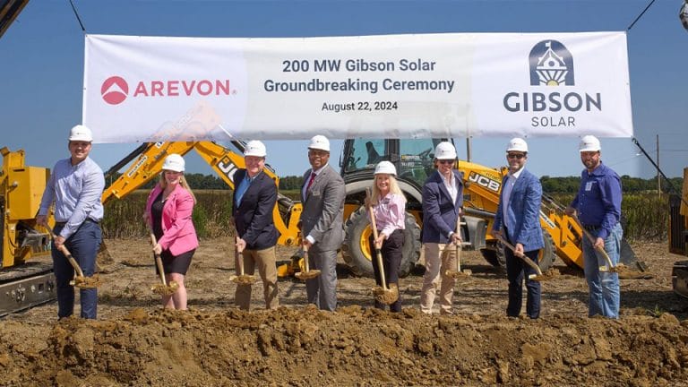 Ground broken on $250M Gibson Solar project – Inside INdiana Business
