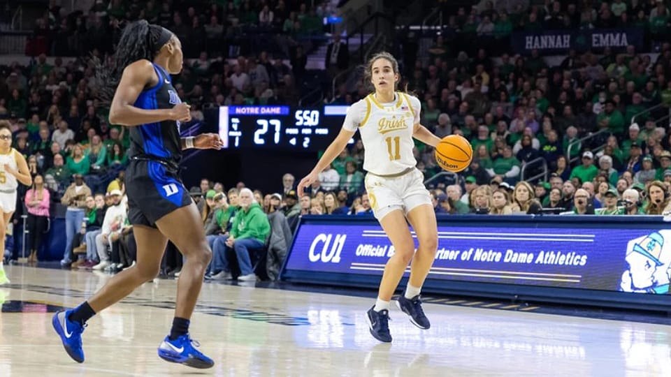 Notre Dame moves up to No. 1 in AP women’s basketball poll – Inside INdiana Business