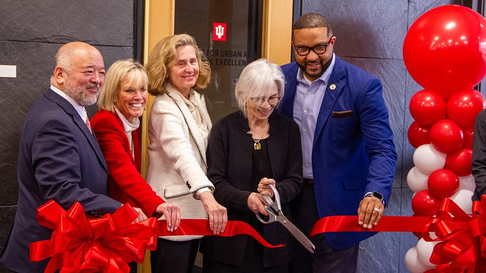 IU Northwest cuts ribbon on Center for Urban and Regional Excellence ...