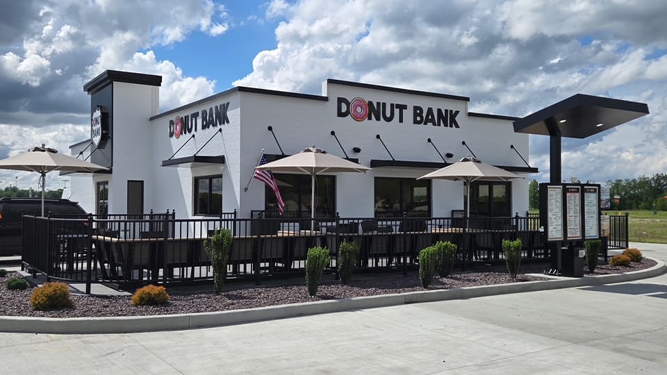 Donut Bank updates logo, opens new location on Evansville’s north side ...