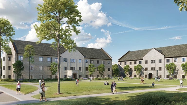 Holy Cross College breaks ground on athletic complex expansion ...