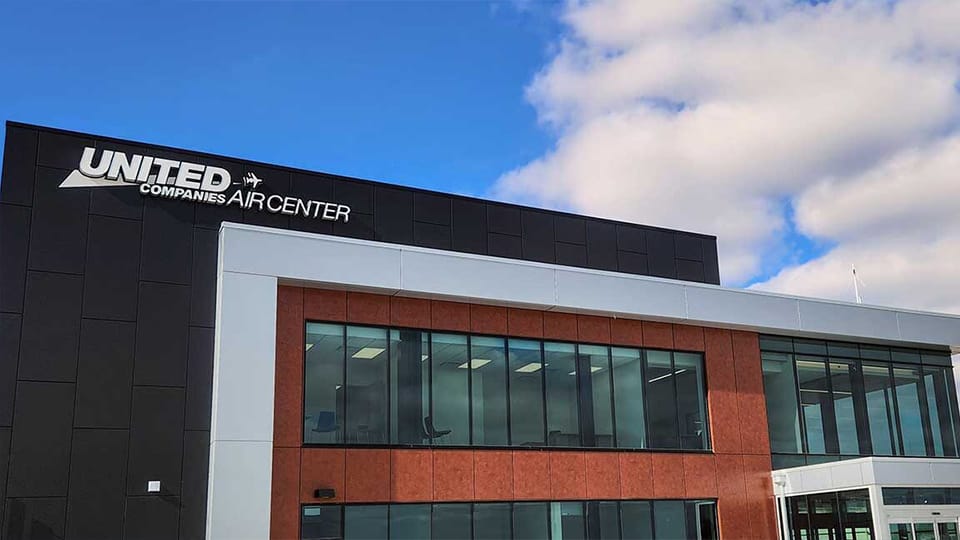 ‘World-class design’: United Companies Air Center hosts grand opening ...
