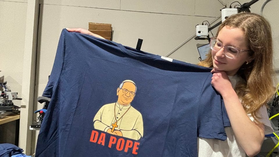 Walk by faith: Indy company celebrates new Pope, Catholic saints ...