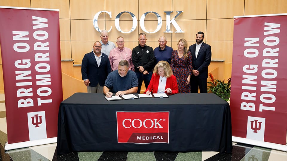 IU, Cook Medical announce 5-year agreement to advance research and ...
