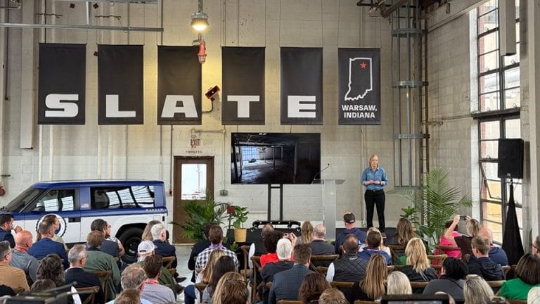 Slate Auto touts efforts to revive Warsaw factory with $400M investment ...