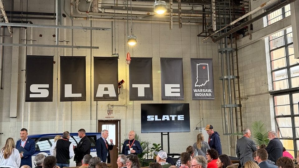 Slate Auto touts efforts to revive Warsaw factory with $400M investment ...