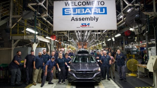 Subaru plant in Lafayette produces final Legacy vehicle – Inside ...