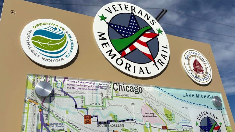 Crown Point, DNR announce completion of Veterans Memorial Trail ...