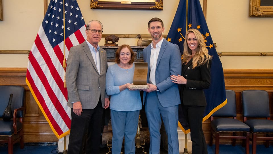 Forrest Lucas receives Sachem Award – Inside INdiana Business