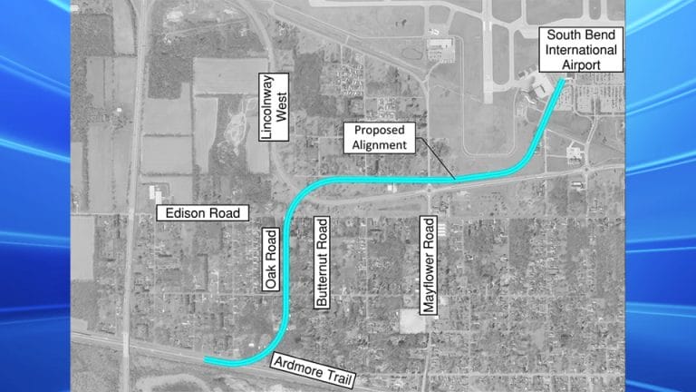 South Shore Line securing funding for South Bend Airport realignment ...