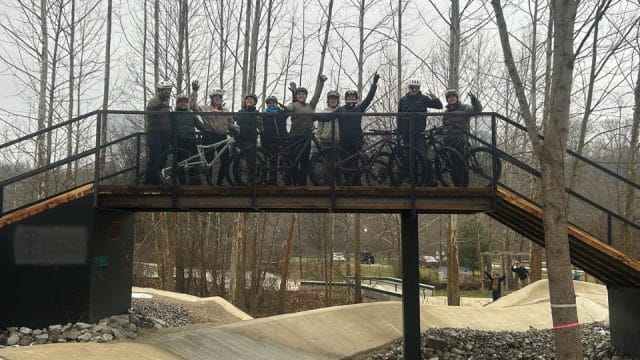 Pump track opens for mountain bikers in Brown County – Inside INdiana ...