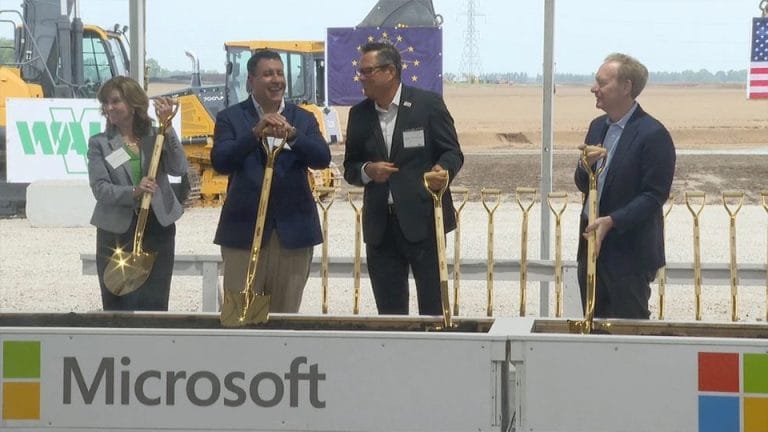 Microsoft breaks ground on La Porte data center – Inside INdiana Business